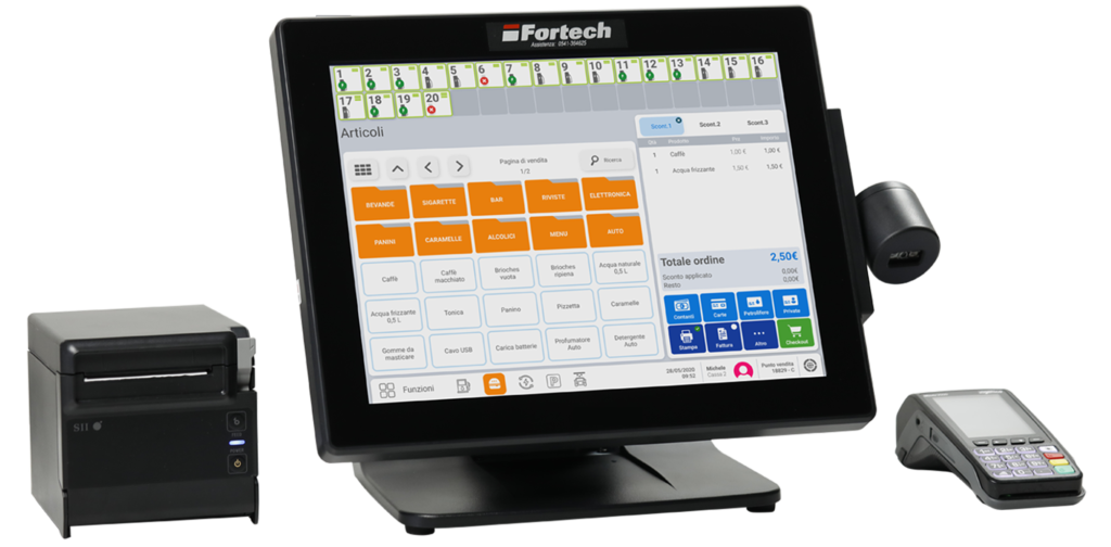 smartPOS | Touch: il nuovo gestionale per stazioni di servzio - Fortech