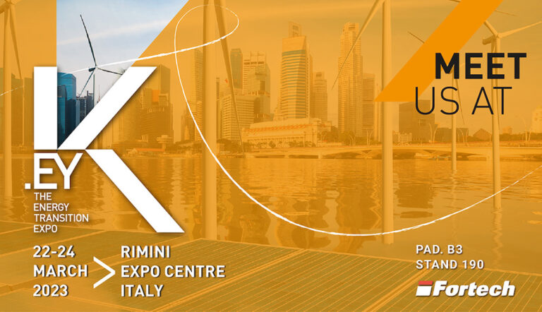 Fortech a K.ey Energy 2023 | 22 - 24 Marzo | Rimini