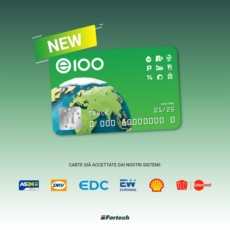 Pagamenti sui terminali Fortech con carta internazionale e100 - Fortech